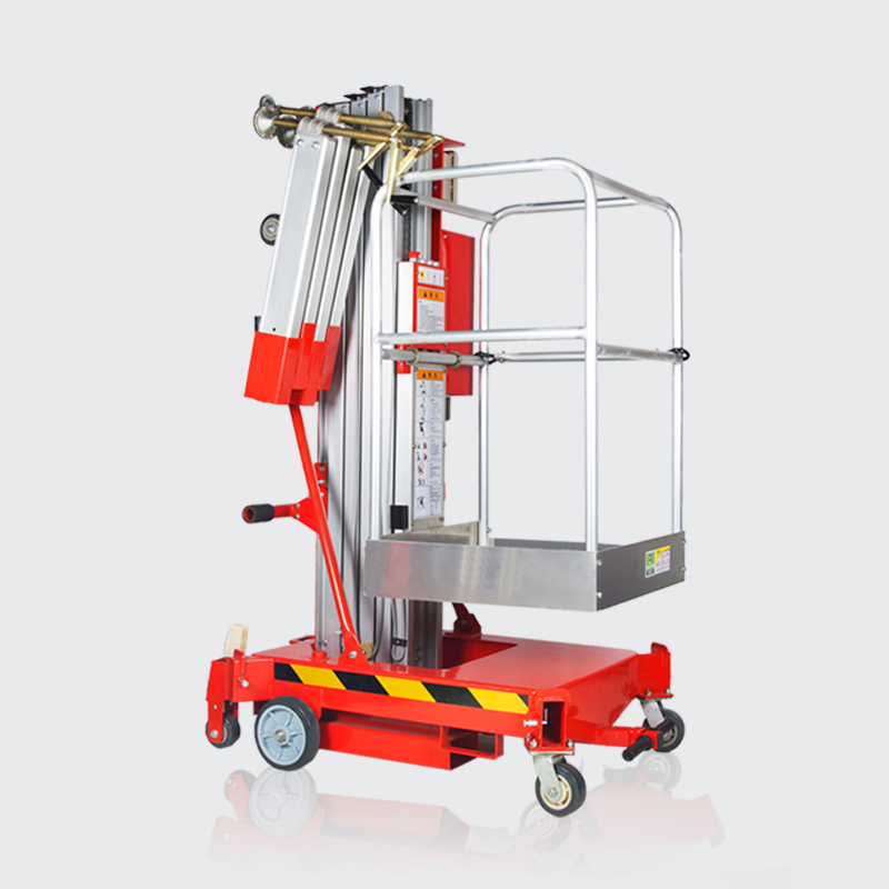 High standard aluminum single mast vertical lift - Suzhou East ...