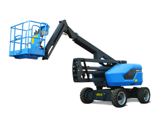 Self-propelled bent boom lift loading container for sale - Suzhou East ...