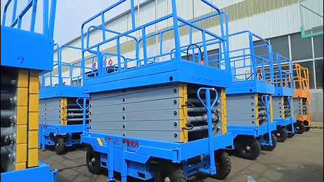 Manual drive scissor lift - Suzhou East Machinery Co., Ltd.