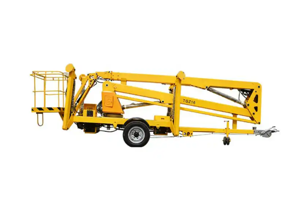 Trailer boom lift for building decoration - Suzhou East Machinery Co., Ltd.